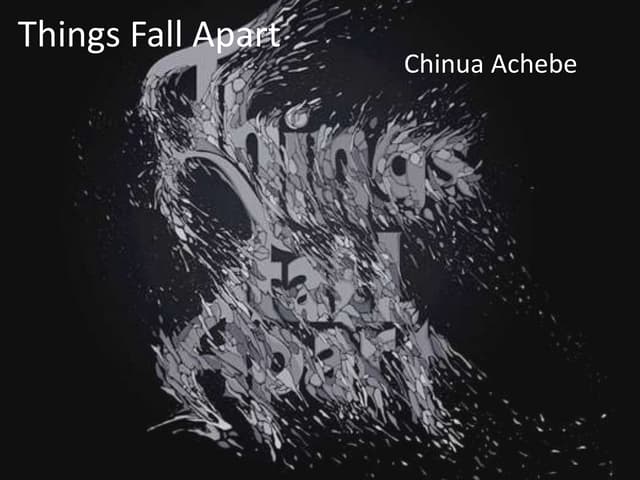 Igbo Culture and Society in 'Things Fall Apart.' | PPTX