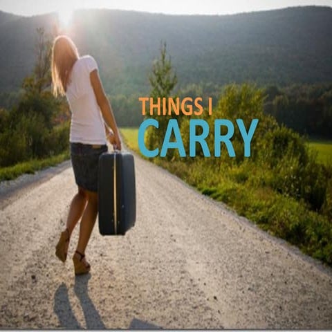 THINGS I CARRY | PDF