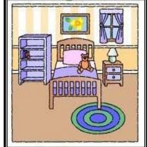 Things in bedroom | PPTX