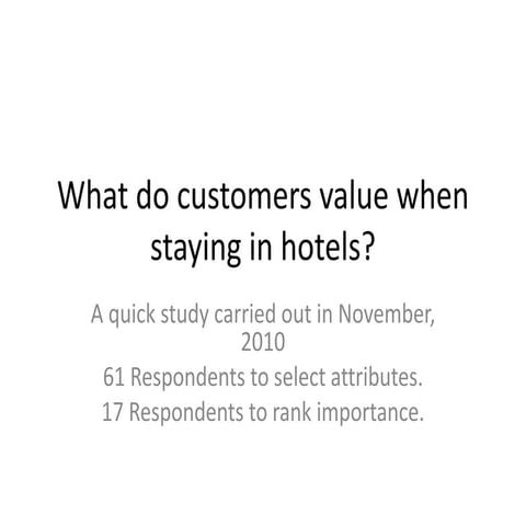 Things I value | PPT