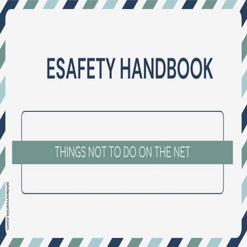 THINGS NOT TO DO.pptx