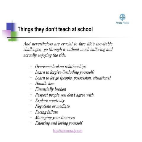 Things they don't teach at school.pptx