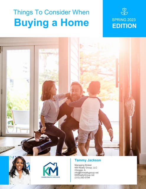 Things to Consider When Buying a Home - Summer 2024 Edition | PDF