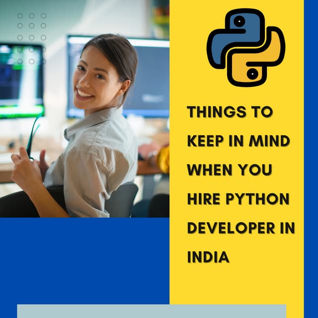 Things to keep in mind when you hire Python developer in India | PDF