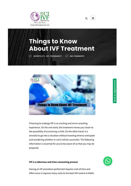 IVF Treatment for Pregnancy - Prem Hospital Meerut.pptx