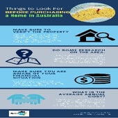 Things to Look For Before purchasing a home in Australia [Infographic ...