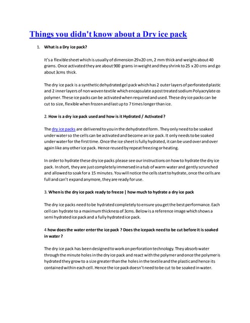 Snap Freezing Procedure(2) | PDF