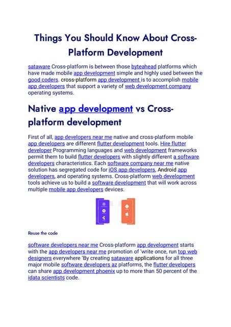 Flutter Development Team Ppt