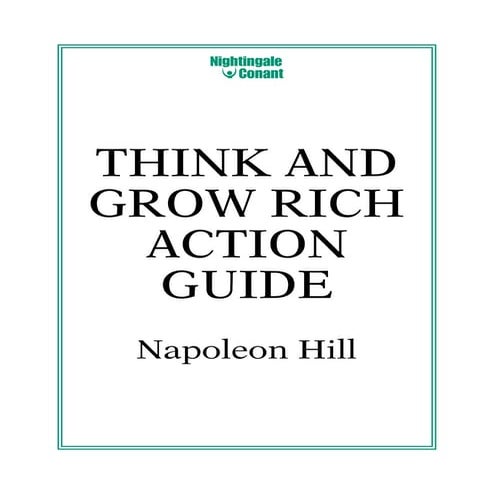 Think and grow rich summary infographic | PDF