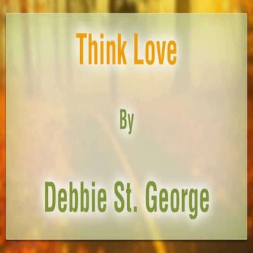 Think Love - Song | PPTX