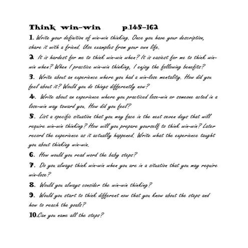 Think win quiz | DOCX