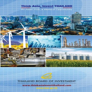 Think Asia, Invest Thailand | PDF