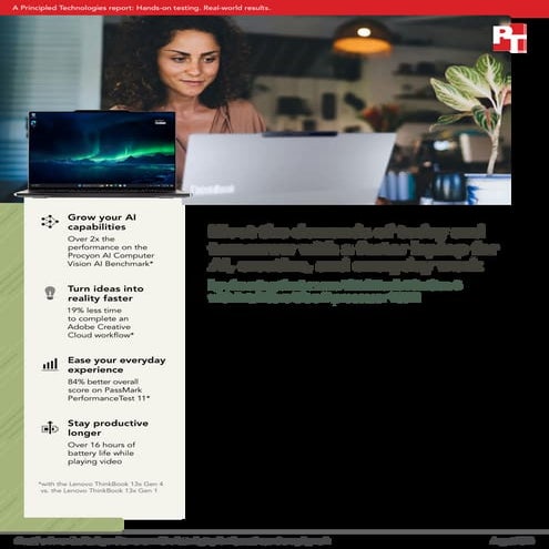 Meet the demands of today and tomorrow with a faster laptop for AI ...
