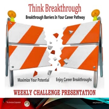 Think breakthrough Weekly Challenge | PPT