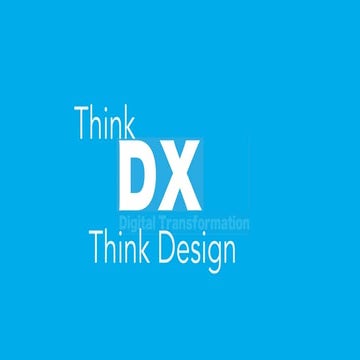 Think Digital Transformation, Think Design | PPT