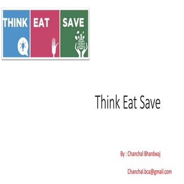 Think-Eat-Save | PPTX