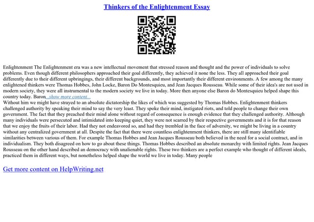 Age of enlightenment powerpoint | PPT