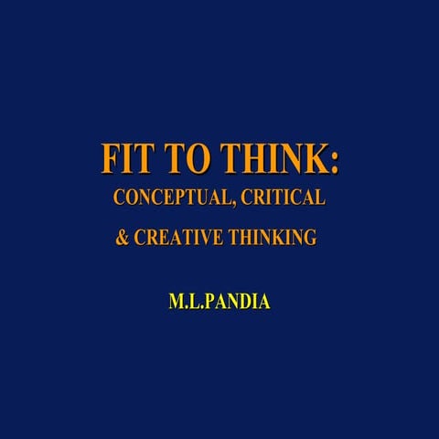 Thinking | PPT