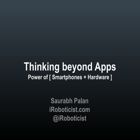 Smartphone Hardware Architecture | PPTX
