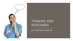 Inculcating thinking skills among students | PPT