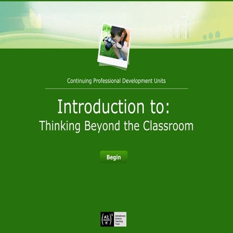 Thinking+Beyond+the+Classroom | PPT