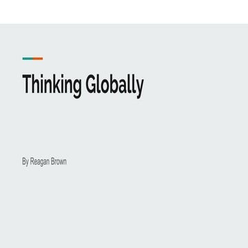 Thinking Globally.pptx | Islam | Religion & Spirituality