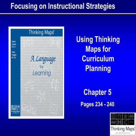 Thinking Maps Presentation | PPTX