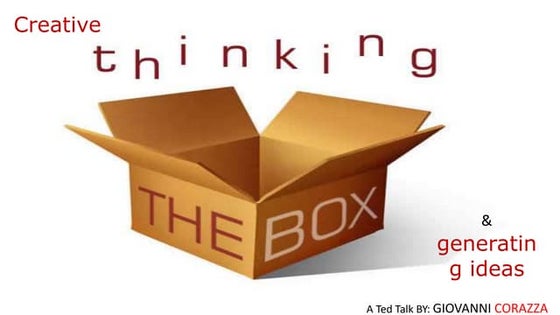 7 Ways to Think Out of the Box | PDF