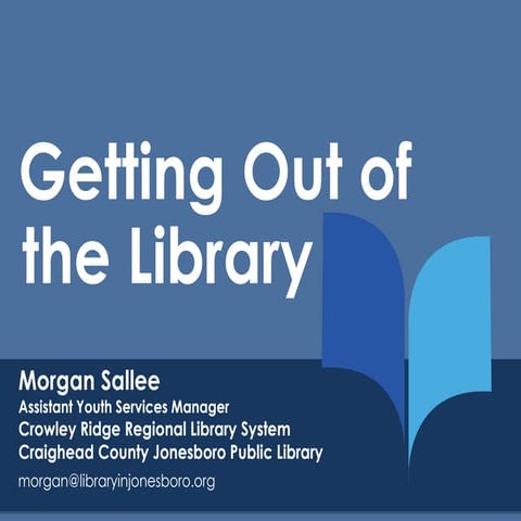 Suggested library programs and activities | PPT