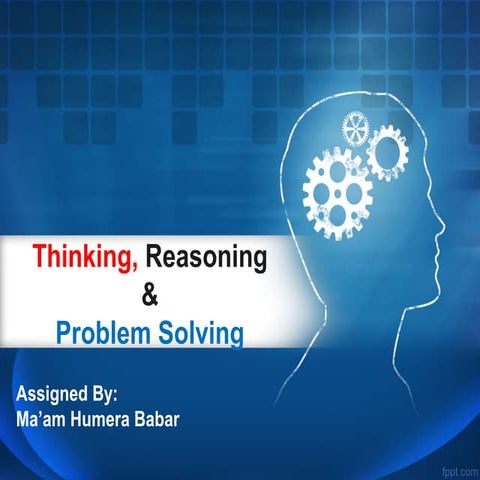 Thinking & Reasoning | PPT