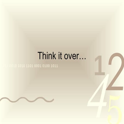 Think it over | PPT