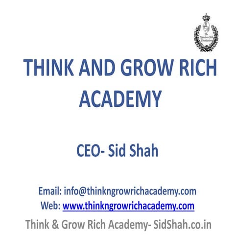 Think & Learn Big | PPTX