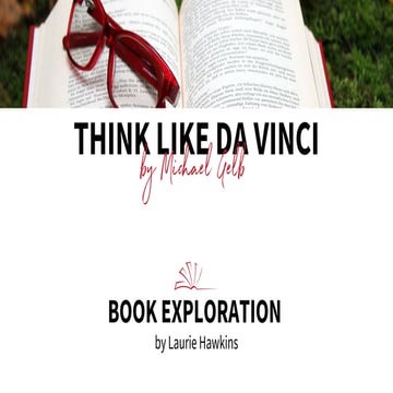Think Like da Vinci Book Exploration by Laurie Hawkins | PPT