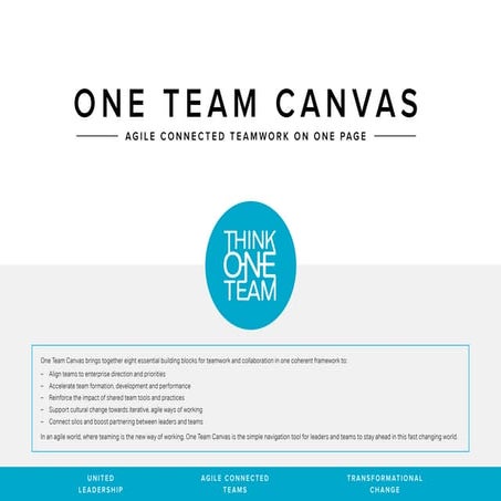 Think One Team Canas | PDF | Business Administration | Business