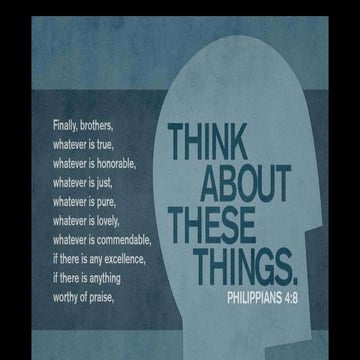 Think on These Things | PPTX