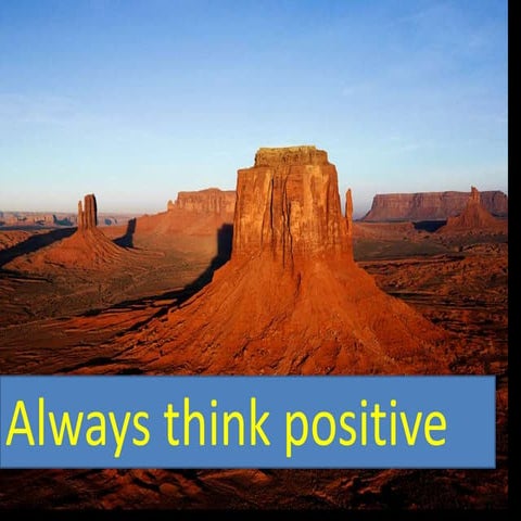 Think positive | PPT