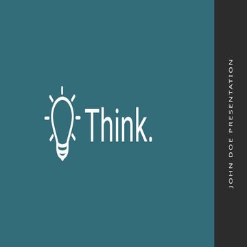 Think Powerpoint by Slidequest.pptx think | PPT