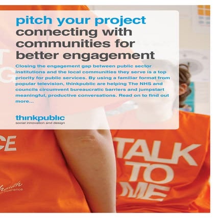 Case study: Pitch your project | PDF