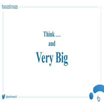 Think really small and very big | PDF