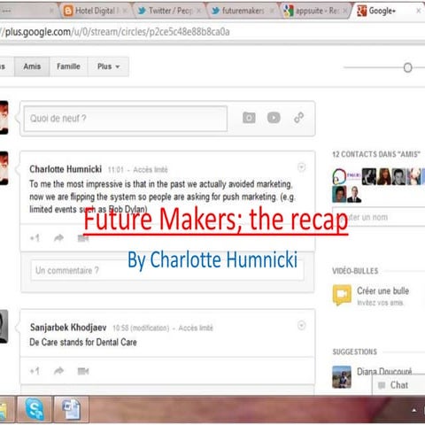 Think tank recap | PPT