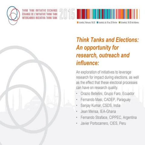 Think Tanks and Elections_an_Opportunity for Research Outreach and ...