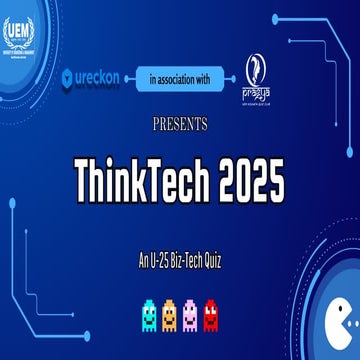 ThinkTech 2025 Prelims conducted by Pragya | PDF