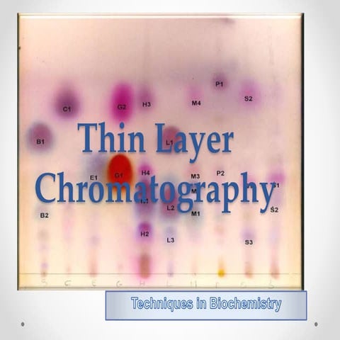 TLC, thin layer chromatography | PPT