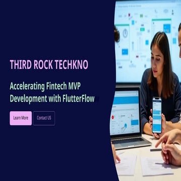 Fintech MVP Development with FlutterFlow 2025 | PPTX