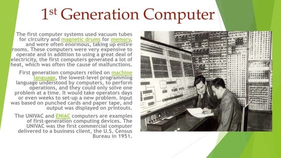 Evolution Of Computer Ppt
