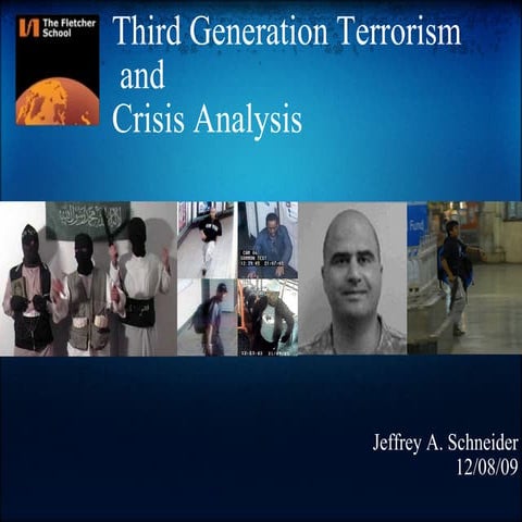 Man made Disasters - Terrorism - WTC vs Mumbai Attacks | PPTX
