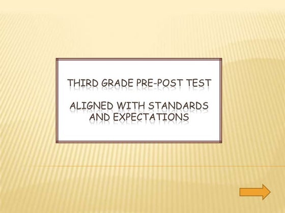 K to 12 Grade 3 ENGLISH READING NAT (National Achievement Test ...