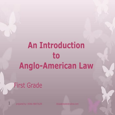 The Legal System UK.ppt