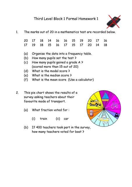 Third level block 3 formal homework | PDF | Chemistry | Science