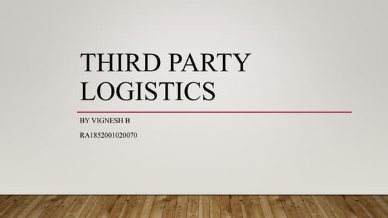 UNIT 3-LOGISTICS.pptx